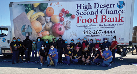 Food Distribution in the High Desert